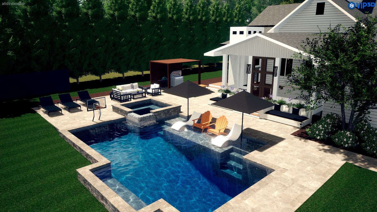 Project 2 Gallery | Lake Norman Signature Pools & Patios