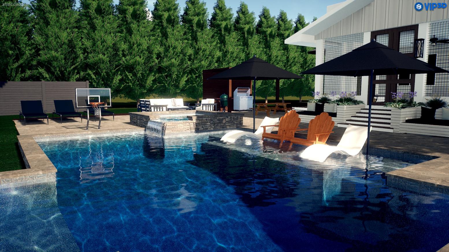 Project 2 Gallery | Lake Norman Signature Pools & Patios