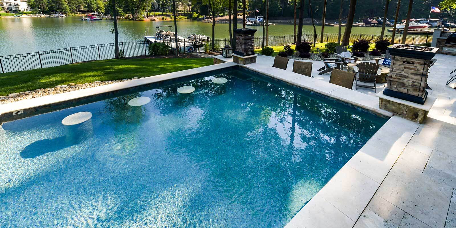 Living in the Lap of Luxury | Lake Norman Signature Pools & Patios
